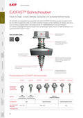 EJOT Katalog Building Fasteners 2024 ohne Preise